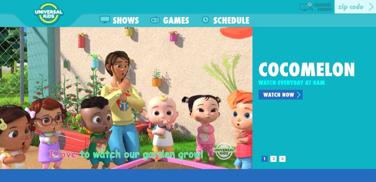 Watch Universal Kids Without the Need for Cable - Hotdog